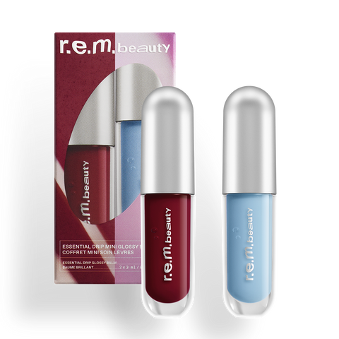 mini essential drip glossy balm duo – rem beauty