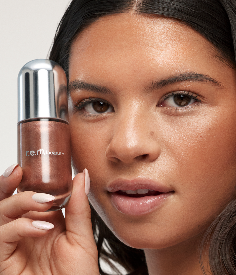 dreamglow highlight serum – rem beauty