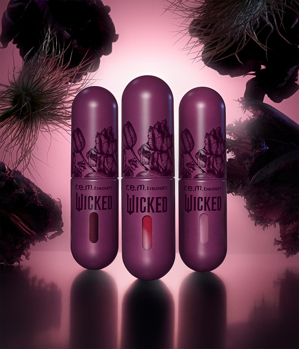 r.e.m. beauty x Wicked: For Good tulip field lip stain | r.e.m. beauty ...