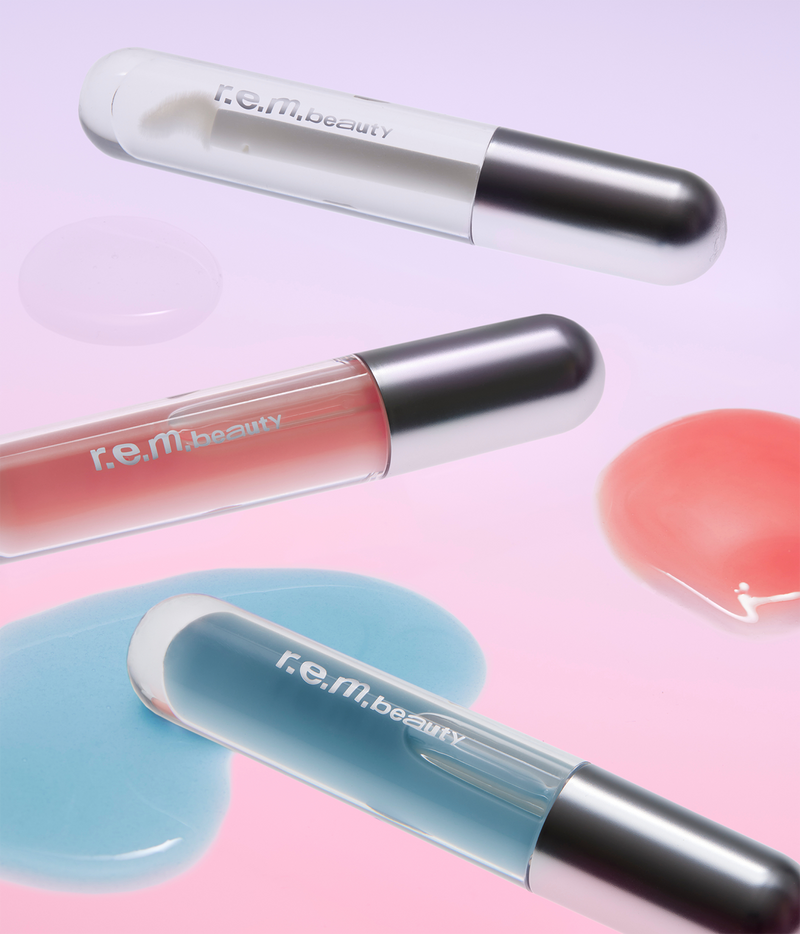 all 3 new glossy balms – rem beauty