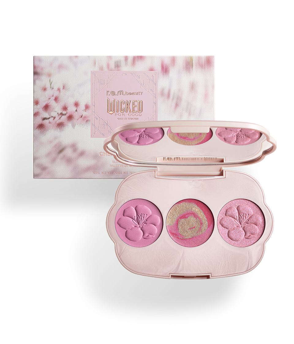 r.e.m. beauty x Wicked: For Good Cherry Blossom Blush Palette – rem beauty