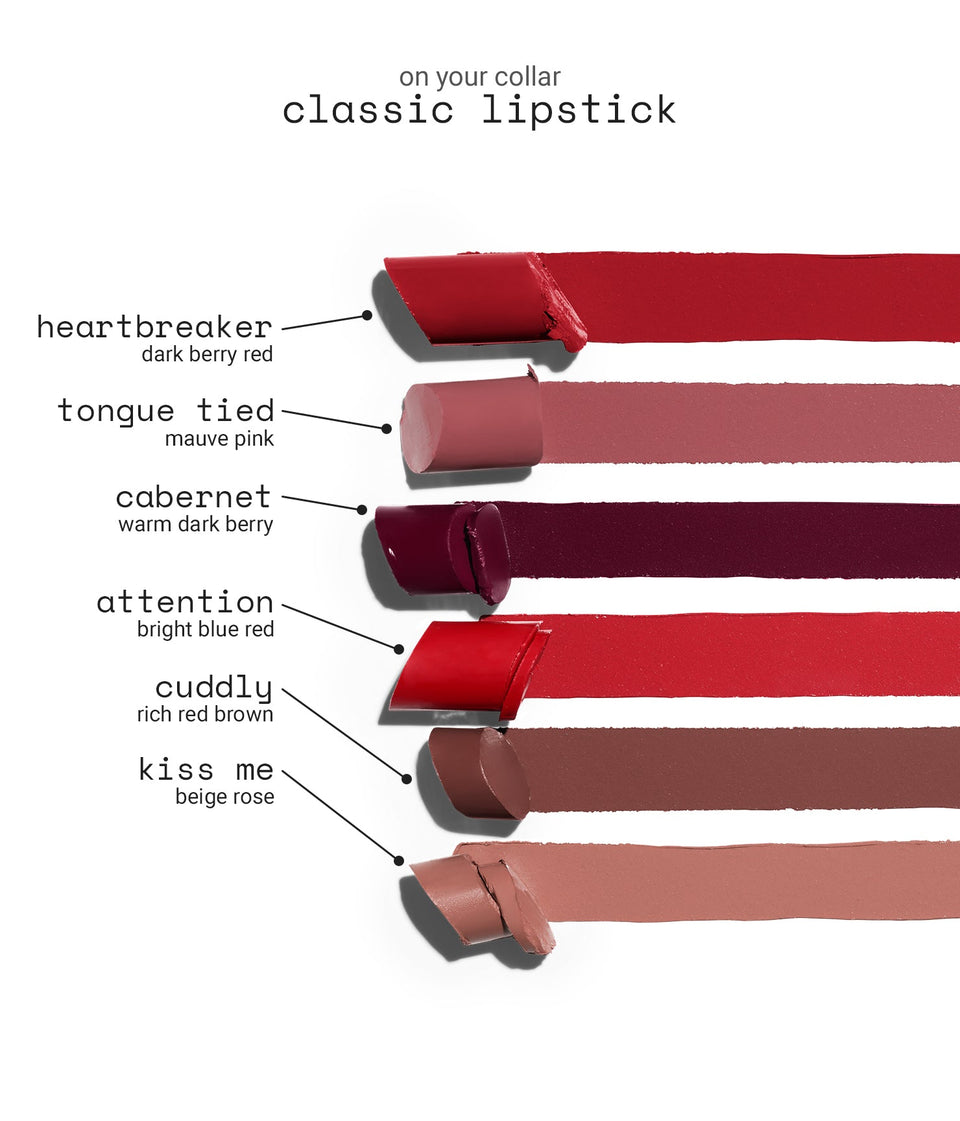 on your collar classic lipstick | r.e.m. beauty – rem beauty