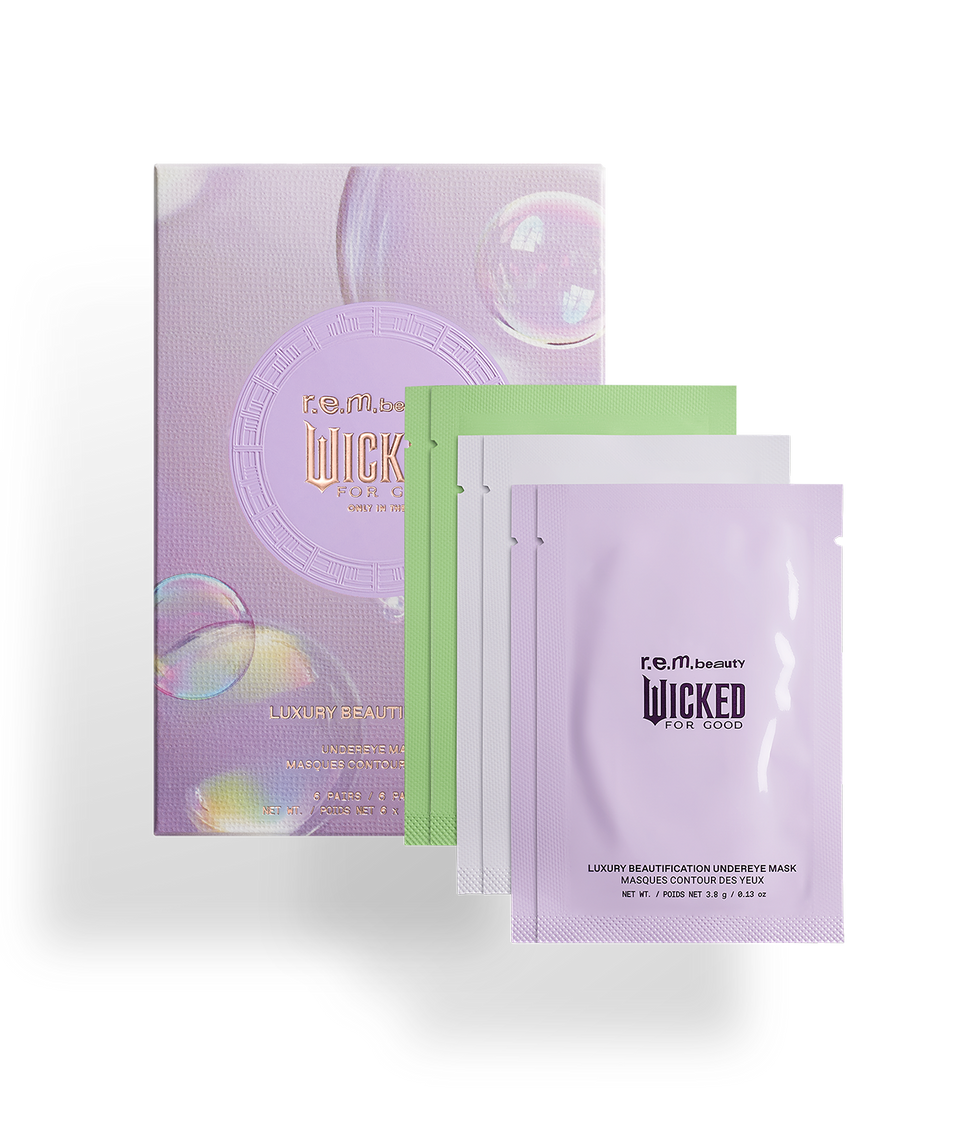 r.e.m. beauty x Wicked: For Good Luxury Beautification Undereye Masks ...